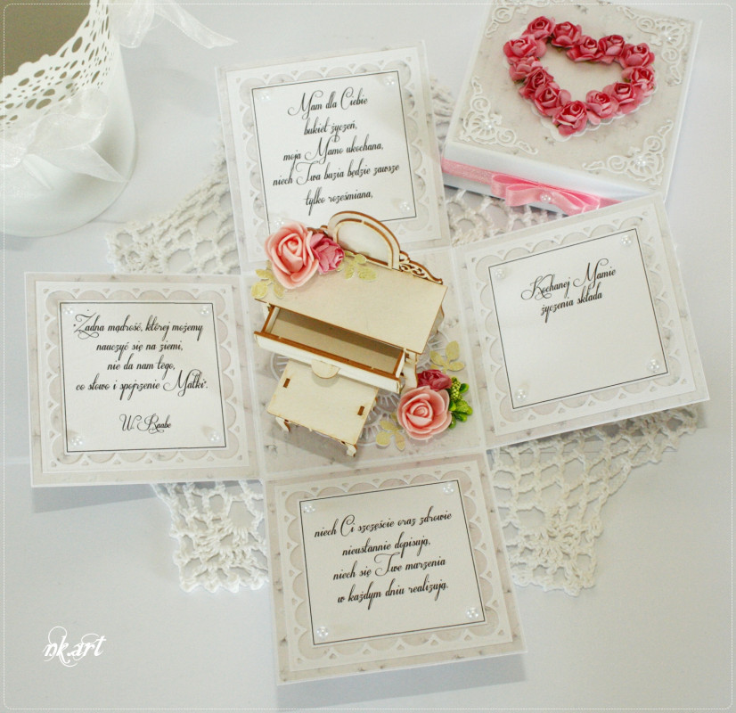 Exploding box dla Mamy wz3 - Sklep Online Artyferia