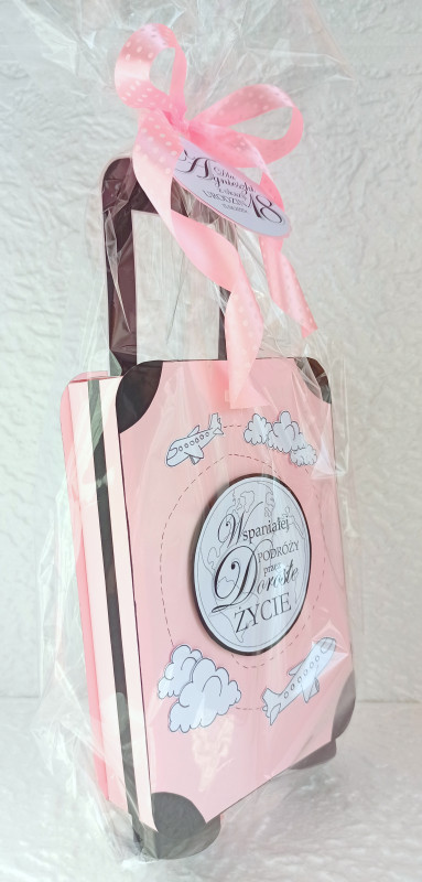 WALIZKA na 18 URODZINY*Box słodyczy*Kartka na 18stkę dla dziewczyny - Sklep Online Artyferia